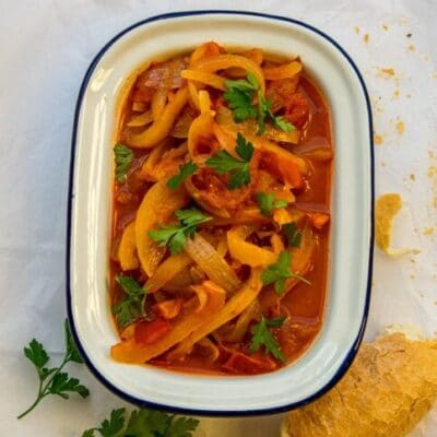 Lecso (Lecsó) | Traditional Hungarian Vegetable Stew | 3 Simple Steps